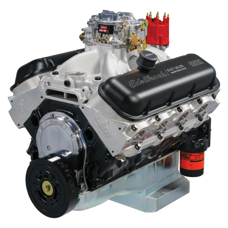 Edelbrock Crate Engine Edelbrock/Pat Musi 555 RPM XT BBC 675 HP Stock ...