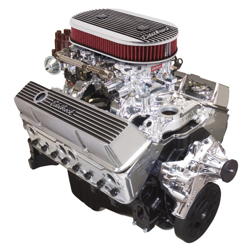 Edelbrock Crate Engine Edelbrock 9 0 1 Performer w/ Dual Quads and Air ...