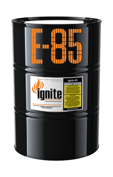 IGNITE E-85 55 gal orange drum – Outlaw Race Engines