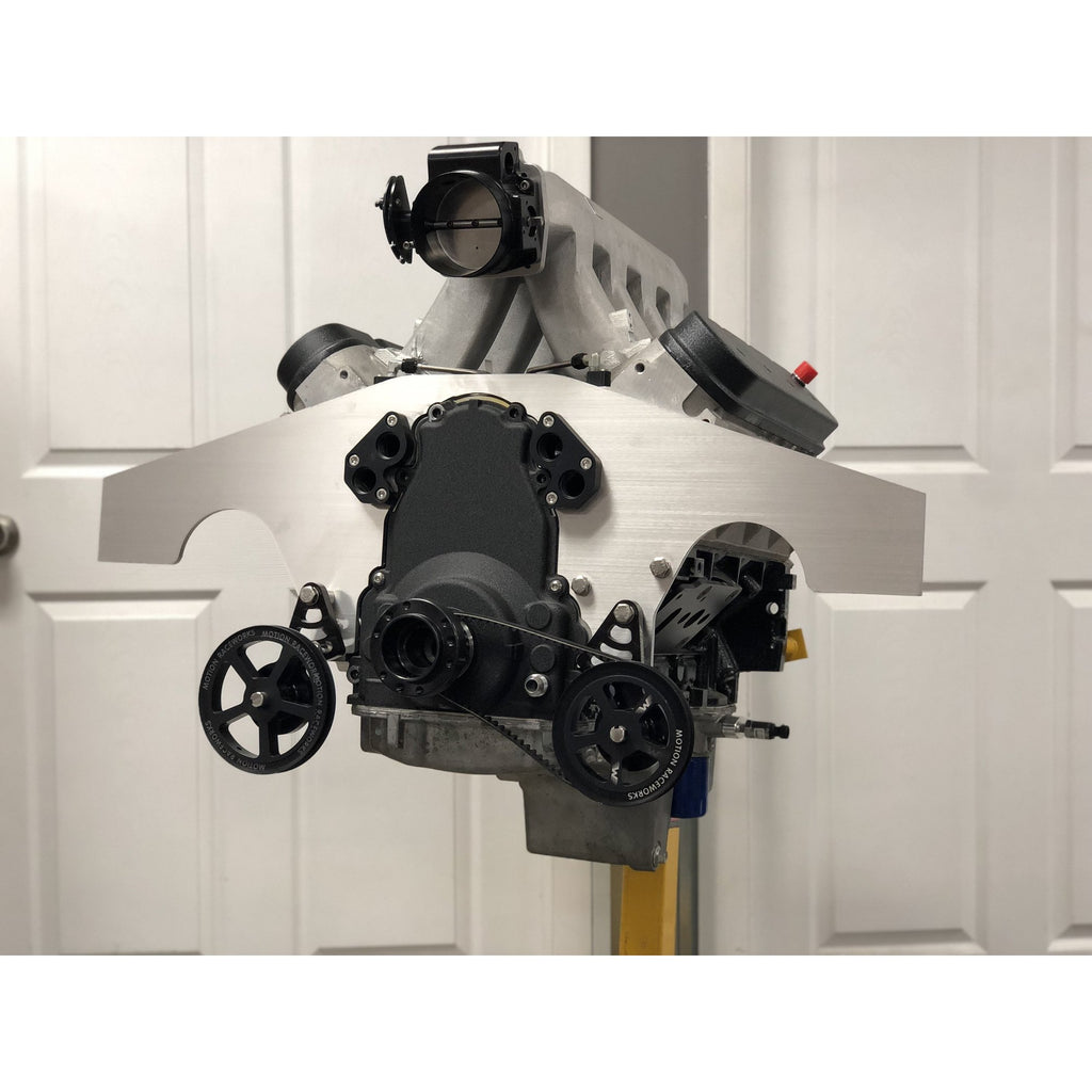 Motion Raceworks LS Motor Plate w/ Header Cutouts LS1 LS2 LS3 LS6 LS7 ...